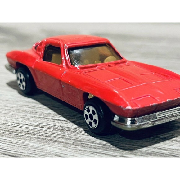Unknown | Toys | Vintage Diecast 963 Red Corvette Split Window Coupe ...